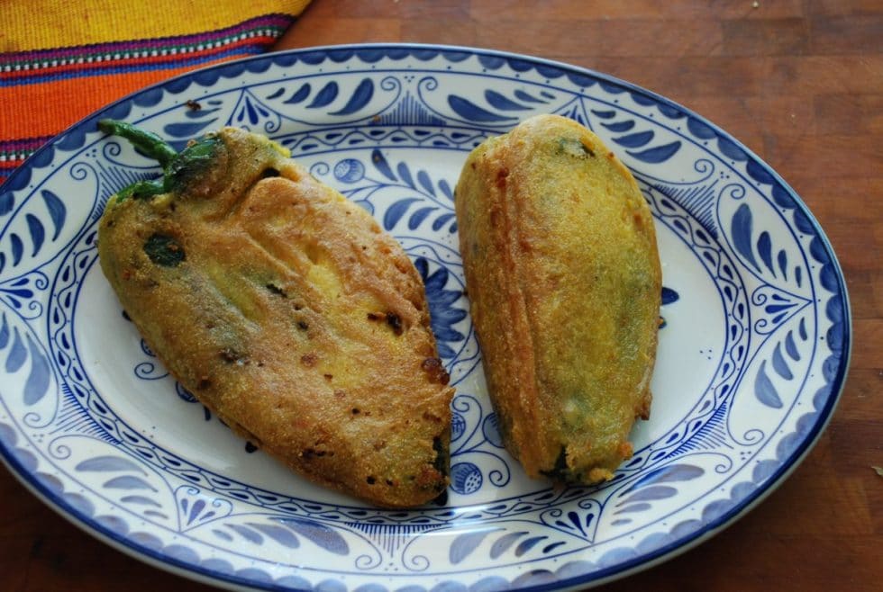 Authentic Mexican Chiles Rellenos - Veggisima